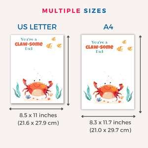 Fathers Day Handprint Printable Craft, Fathers Day Handprint Art, DIY ...