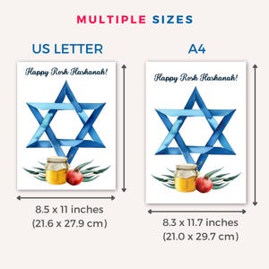 Rosh Hashanah Handprint Craft, Rosh Hashanah Printable Jewish New Year ...