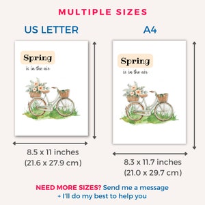 Spring Handprint Art Bundle, Flower Handprint Bouquet Printables ...