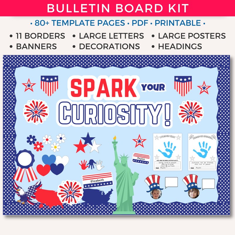 Labor Day Bulletin Board - Etsy