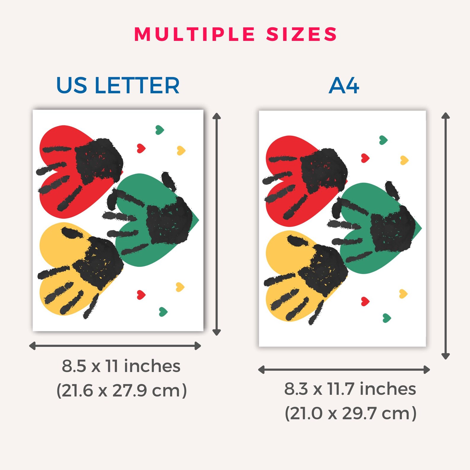 Juneteenth Handprint Printable Craft, Juneteenth Handprint Art, June ...