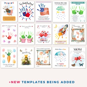 Mega Handprint Printable Craft Bundle, Handprint Art, Handprint ...