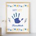 Rosh Hashanah Handprint Craft, Rosh Hashanah Printable Jewish New Year ...