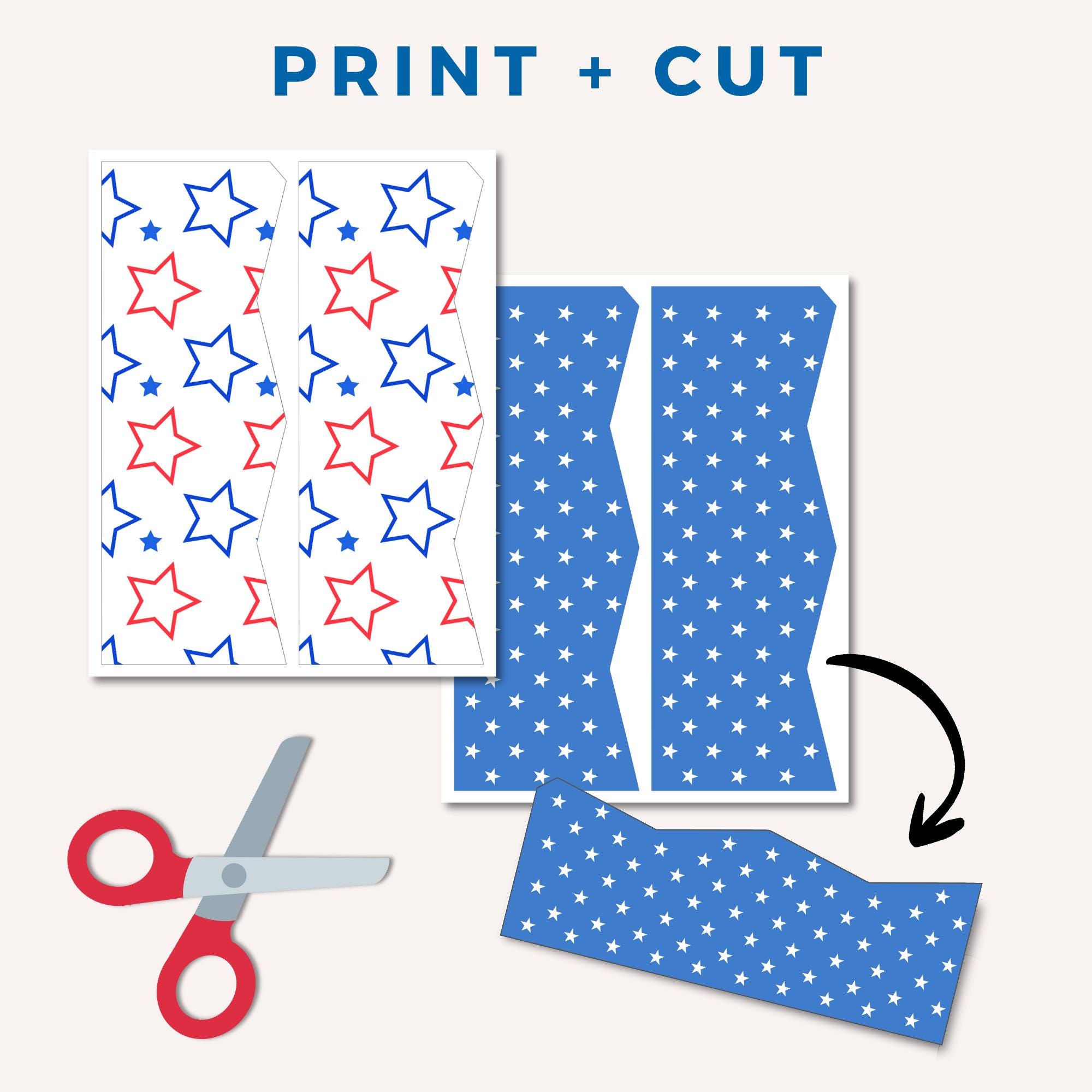 Classroom Bulletin Board Borders, Patriotic Red White Blue Classroom ...