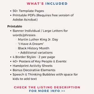 MLK Day, Martin Luther King Jr Day Bulletin Board Kit, Black History ...