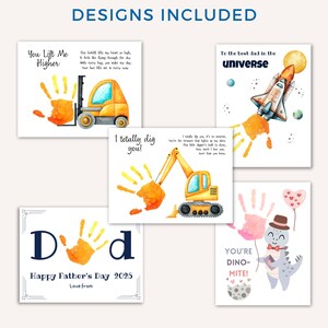 Fathers Day Handprint Craft Art, Fathers Day Handprint Printables DIY ...