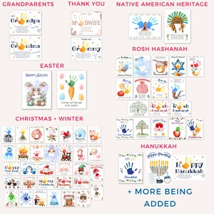 Mega Handprint Printable Craft Bundle, Handprint Art, Handprint ...