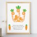 Easter Footprint Art Craft, Easter Bunny Carrots, Spring Handprint, DIY ...