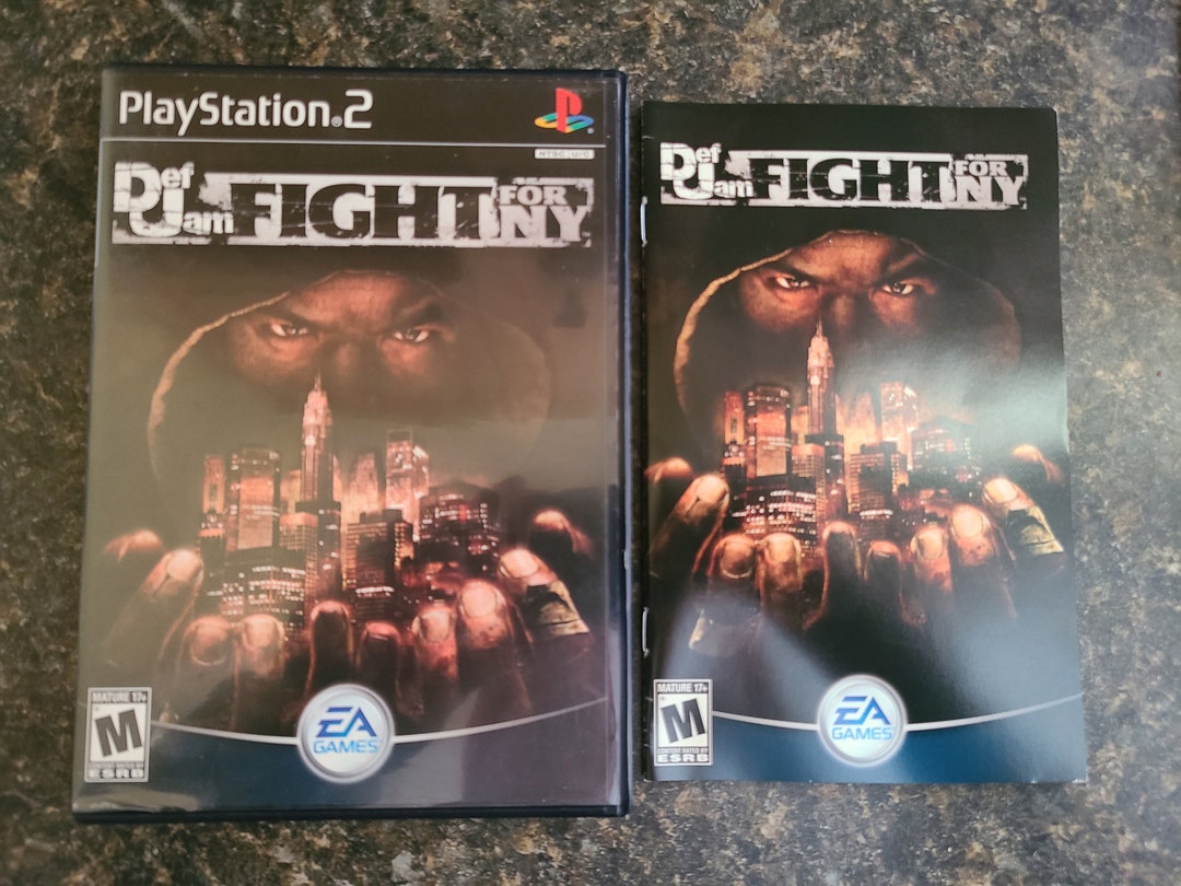 Custom Made Def Jam Fight for NY for the Playstation 2 Etsy