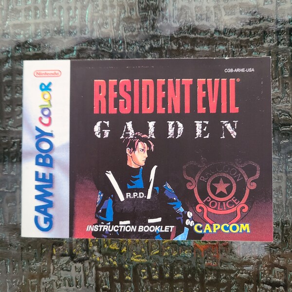 Resident Evil Gaiden Color - Etsy