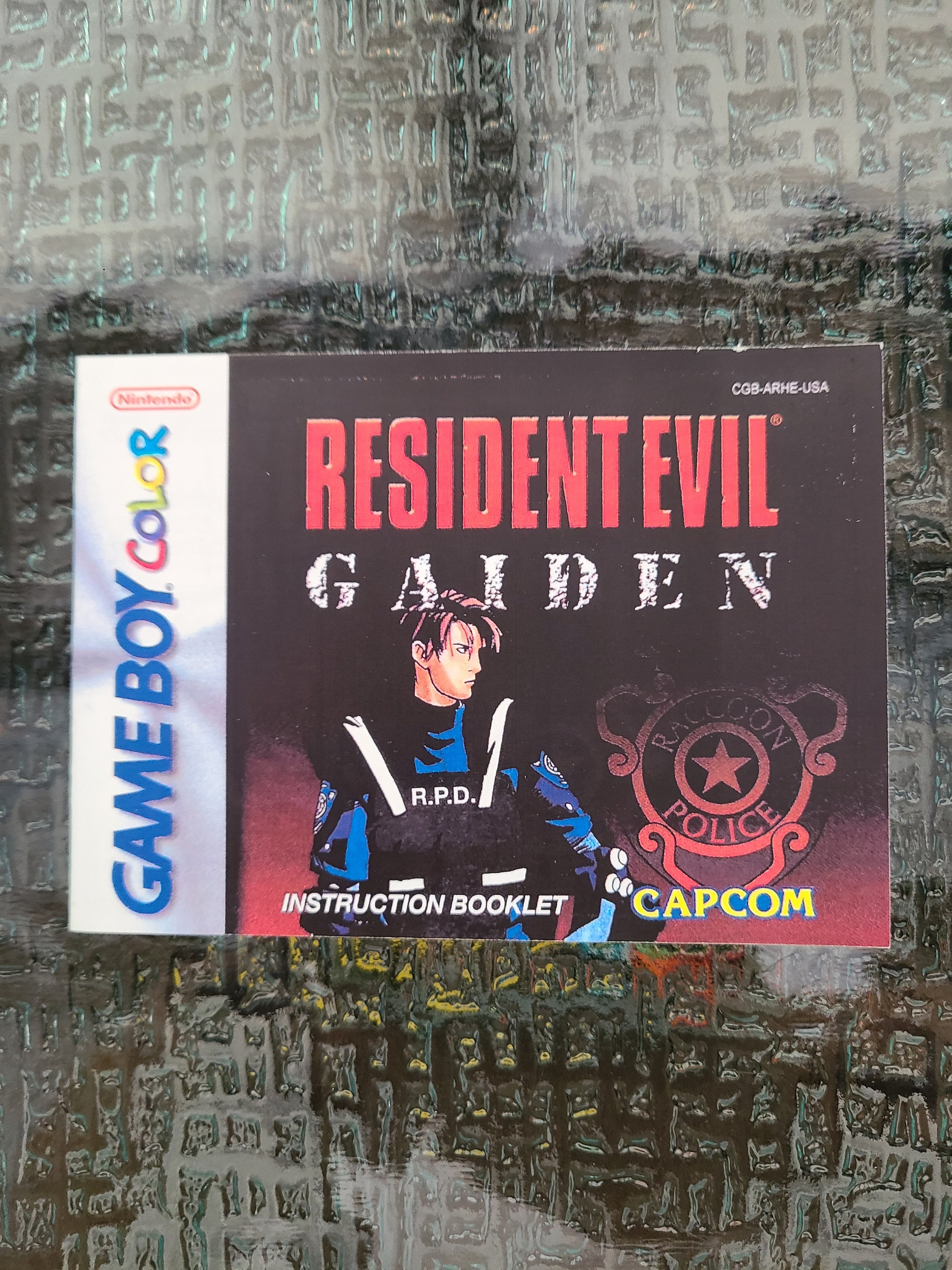 Custom Made Resident Evil Gaiden for the Game Boy Color Gameboy - Etsy