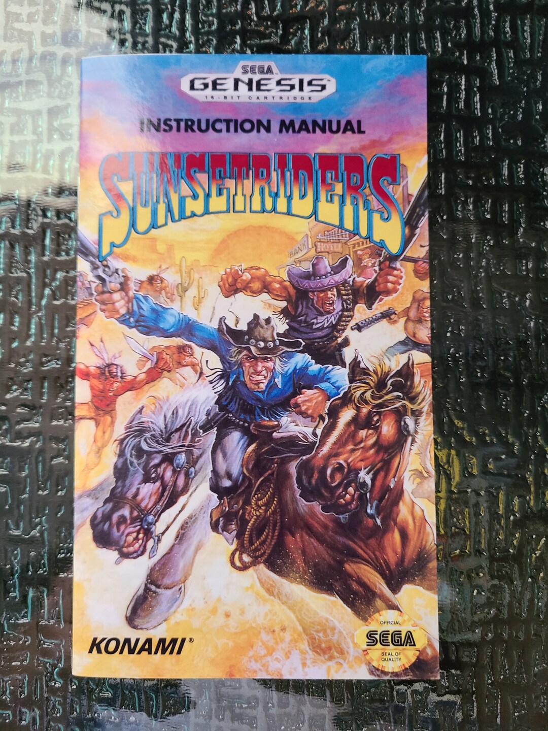 Custom Made Sunset Riders for the Sega Genesis - Etsy
