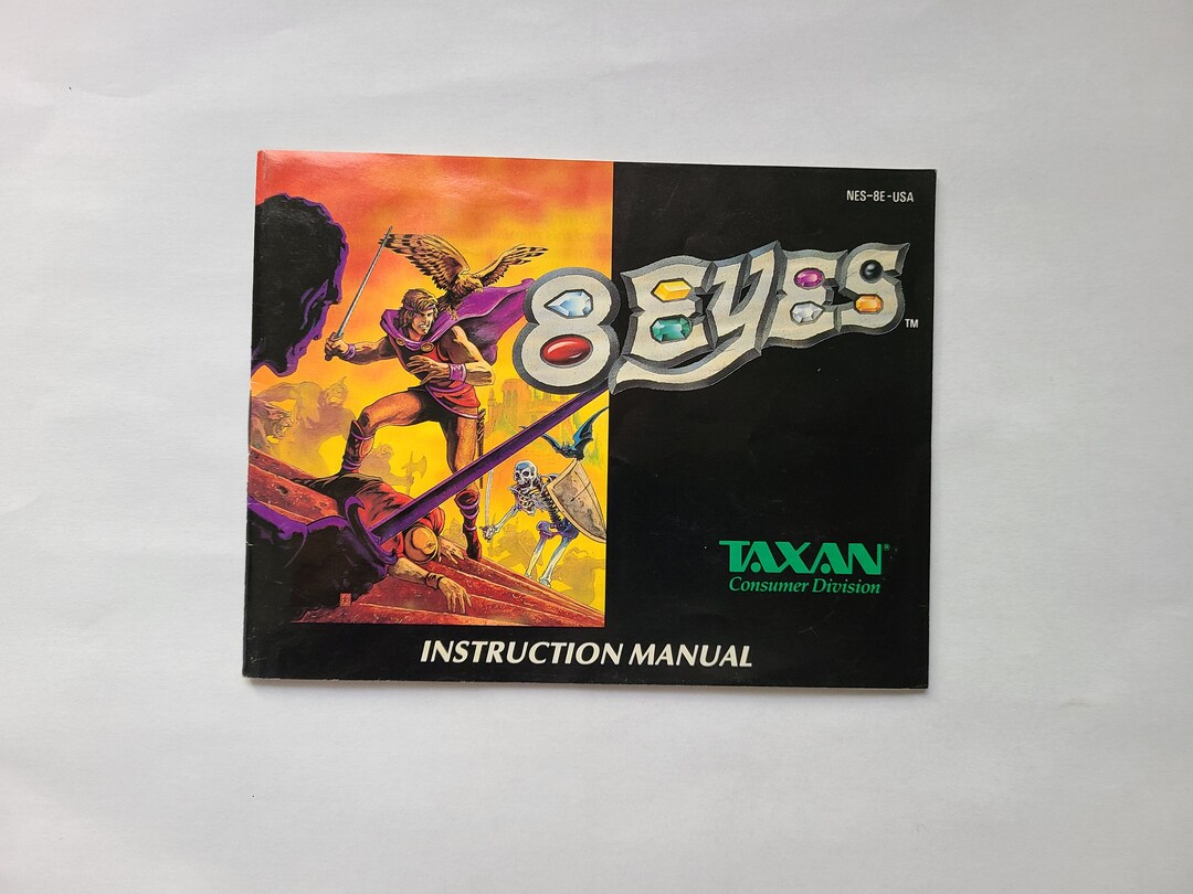 Custom Made 8 Eyes for the Nintendo Nes - Etsy