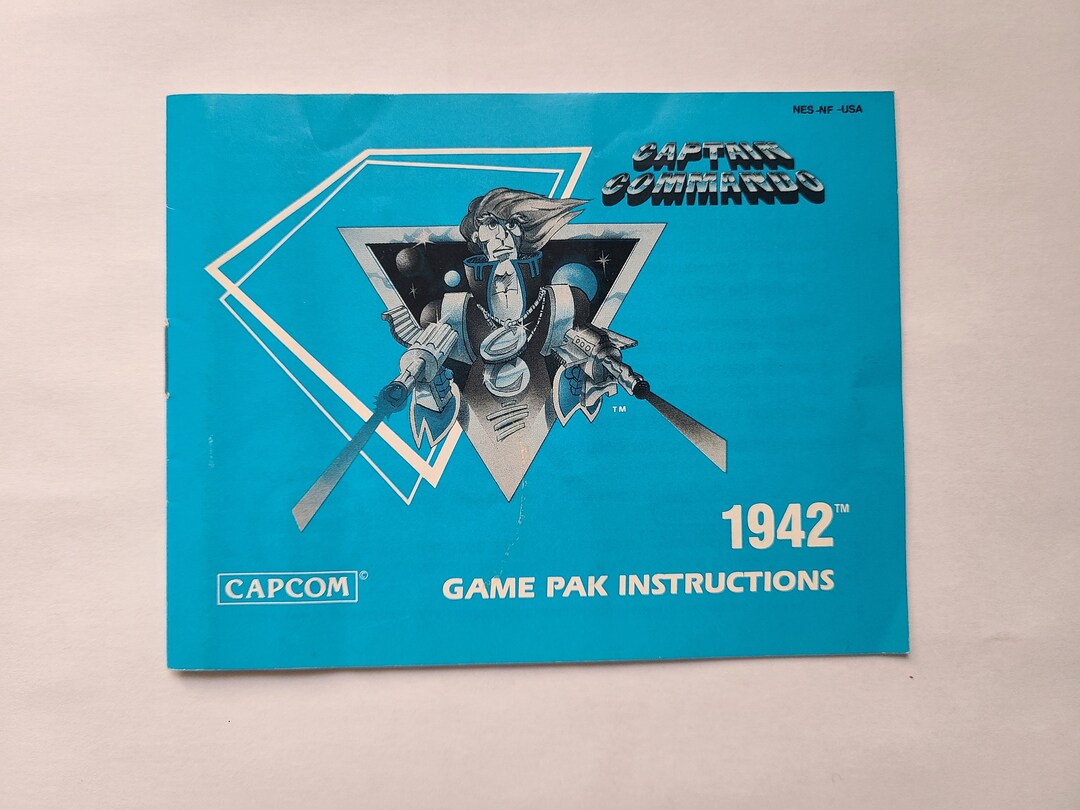 Custom Made Captain Commando for the Nintendo Nes. - Etsy