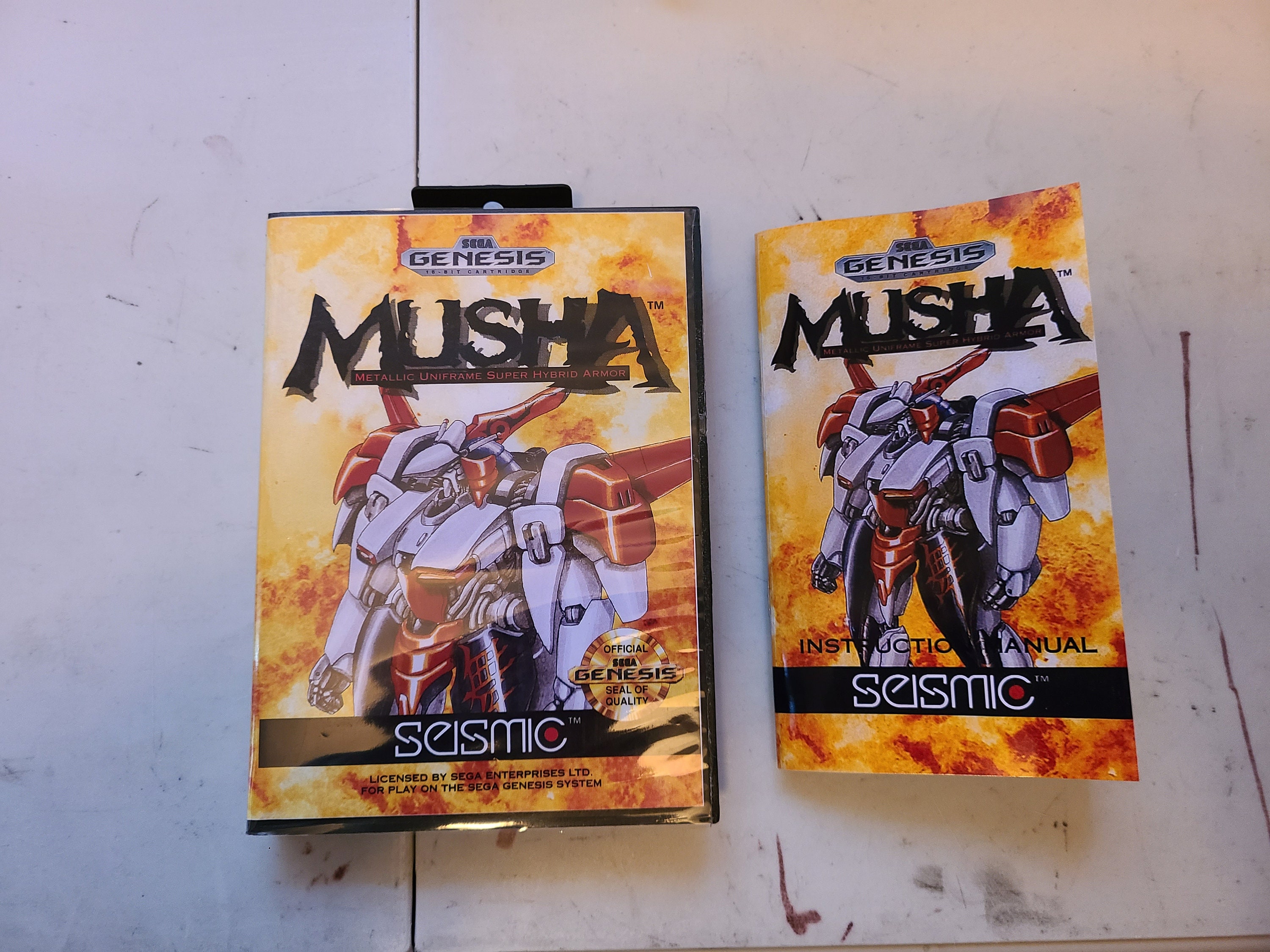 Custom Made Musha for the Sega Genesis - Etsy