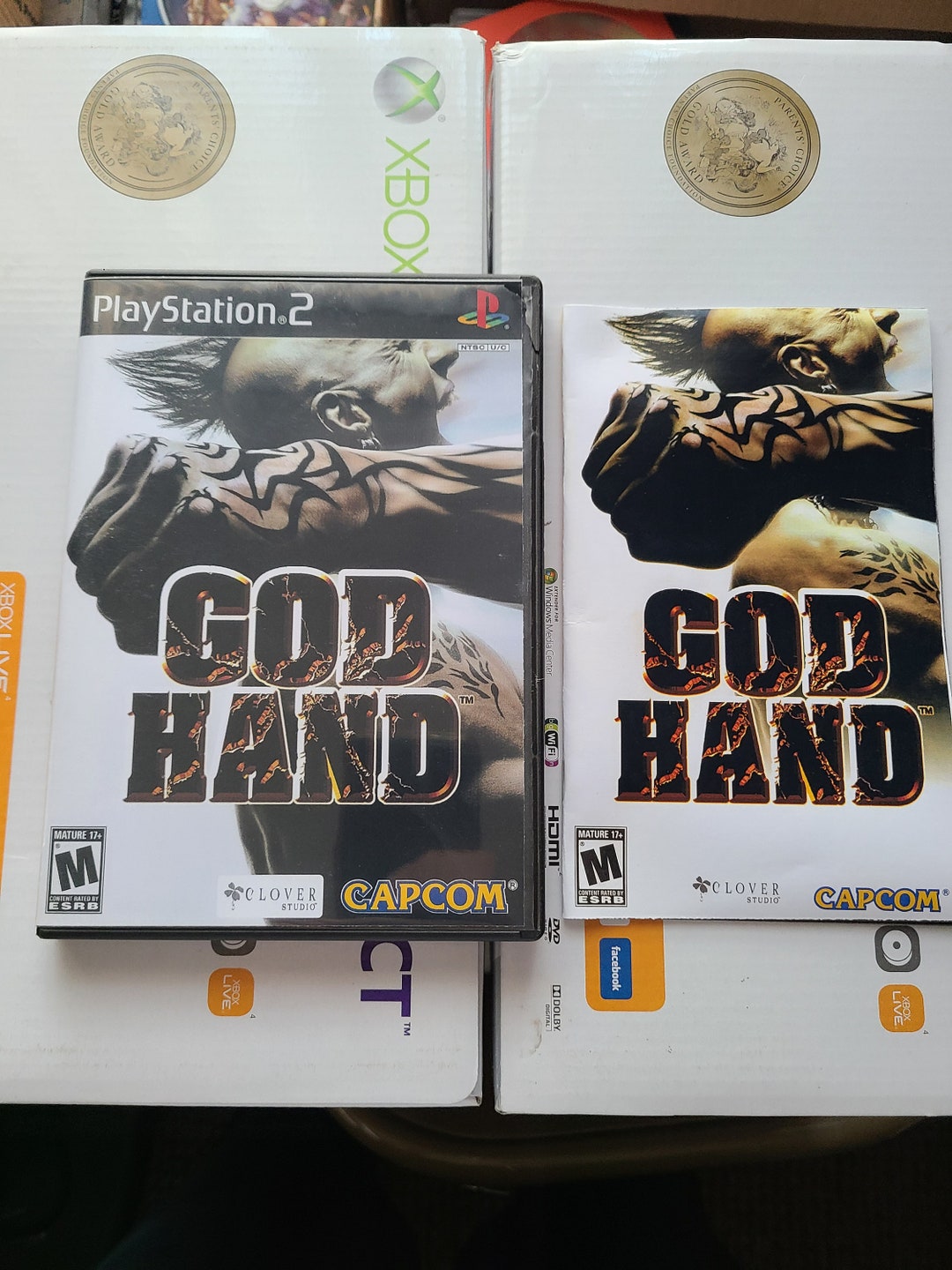 Custom Made God Hand for the Playstation 2 Etsy