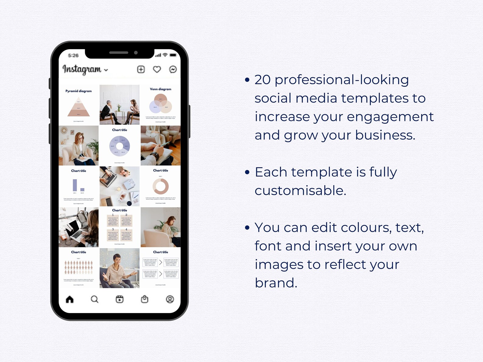 20 Instagram Infographic Templates for Canva Portrait Canva Graph Post ...