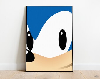 Sonic Poster Download - Etsy