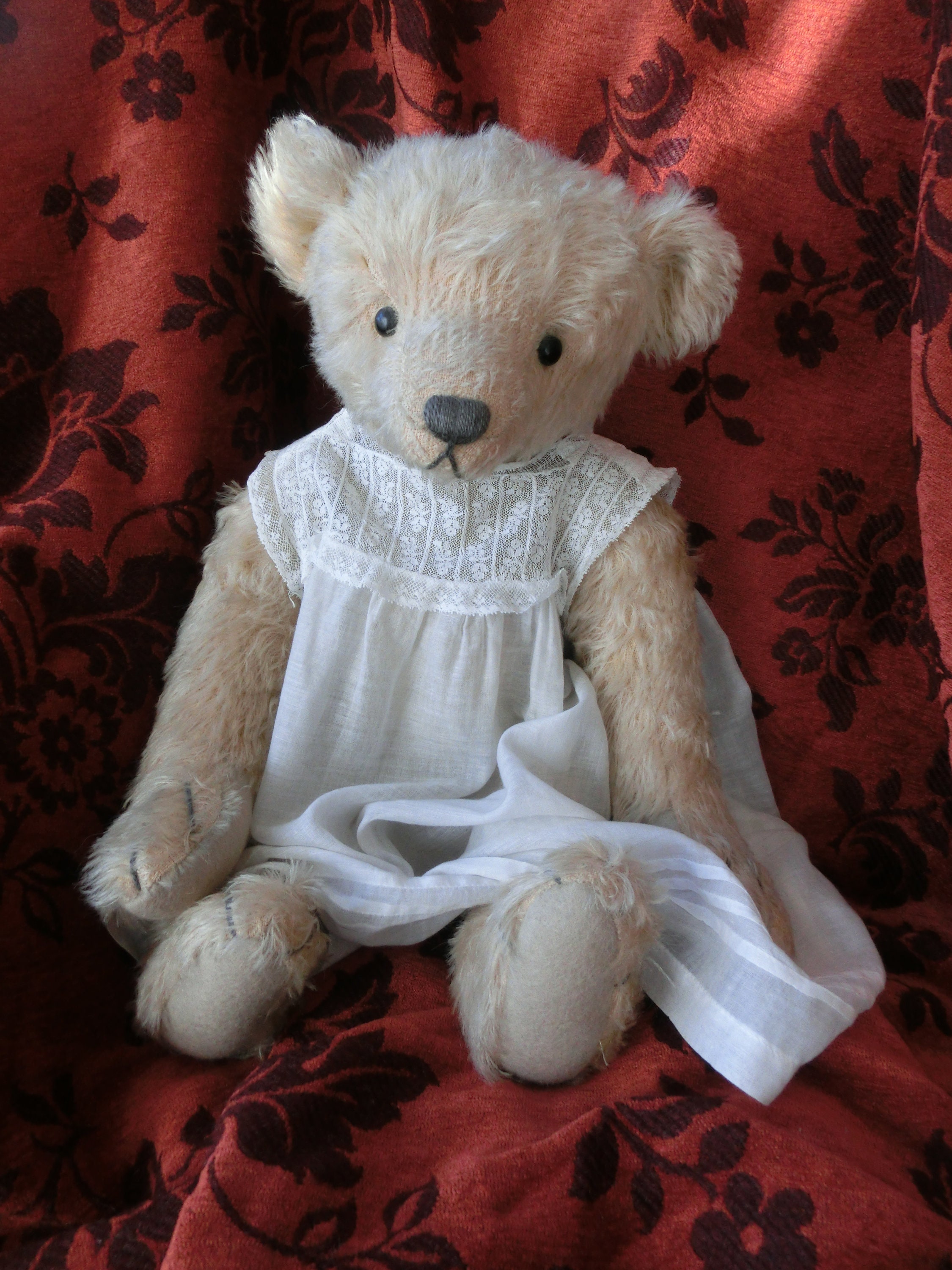 Vintage: Elise Artist Bear by Alice Carton LAVENDER DREAMS - Etsy