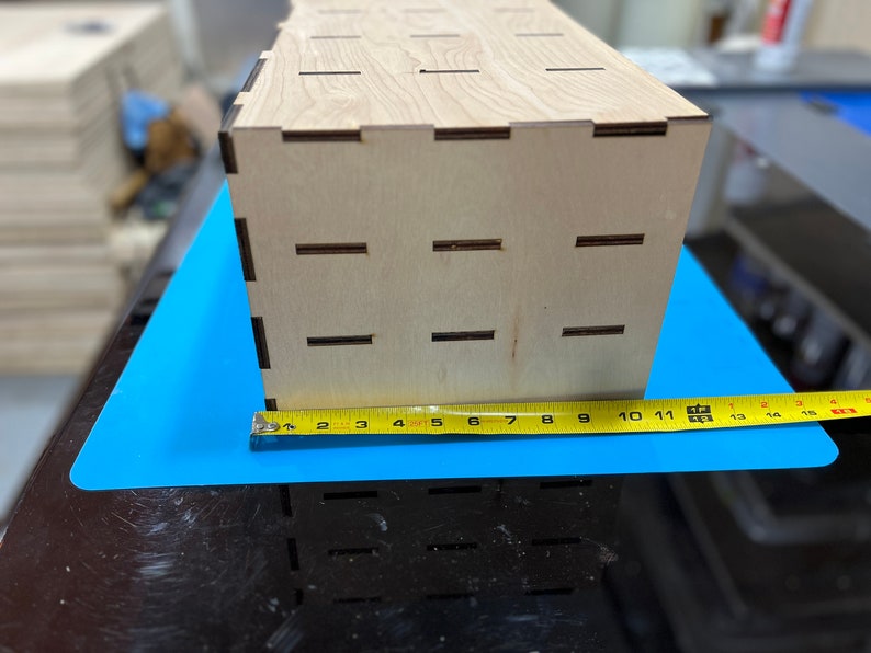 12 Drawer Organizer Cabinet, Wood DIY Storage Solution Plans With Svg ...