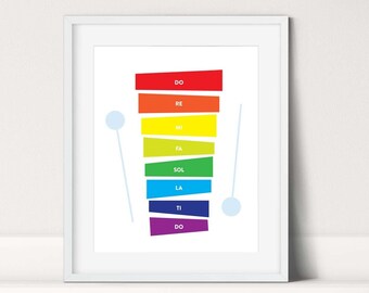 Do Re Mi Poster - Etsy