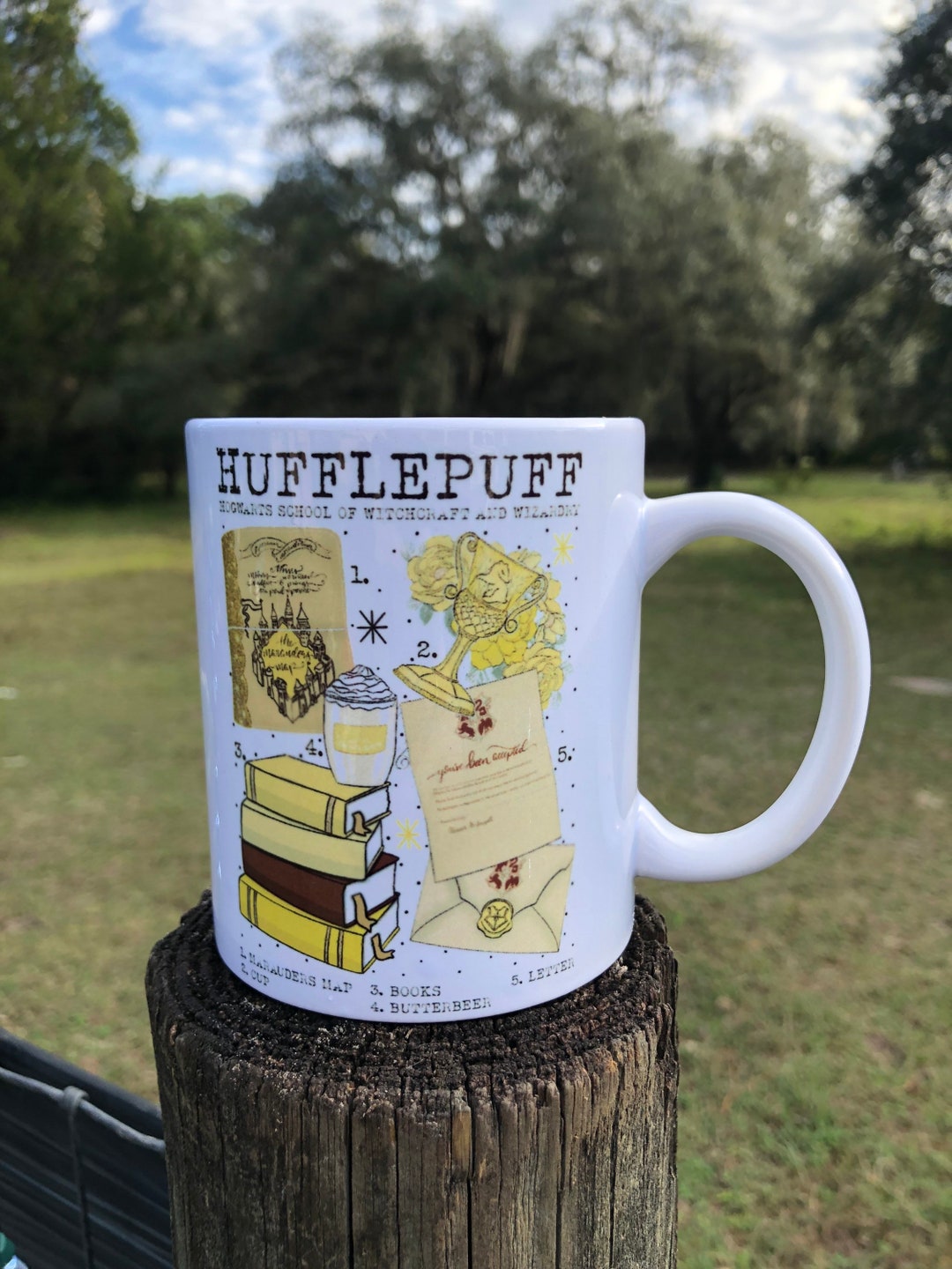 Hufflepuff Inspired Coffee Mug - Etsy