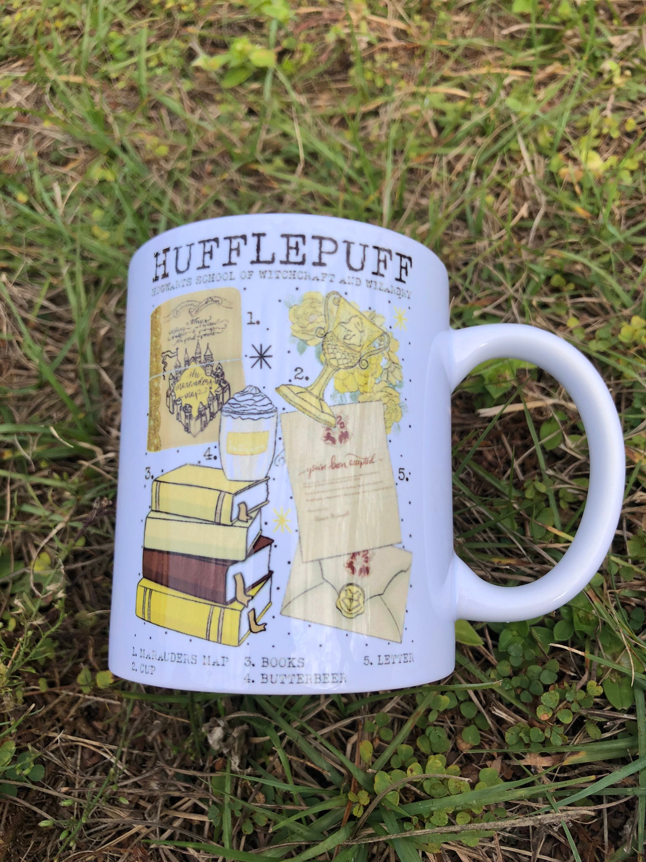 Hufflepuff Inspired Coffee Mug - Etsy