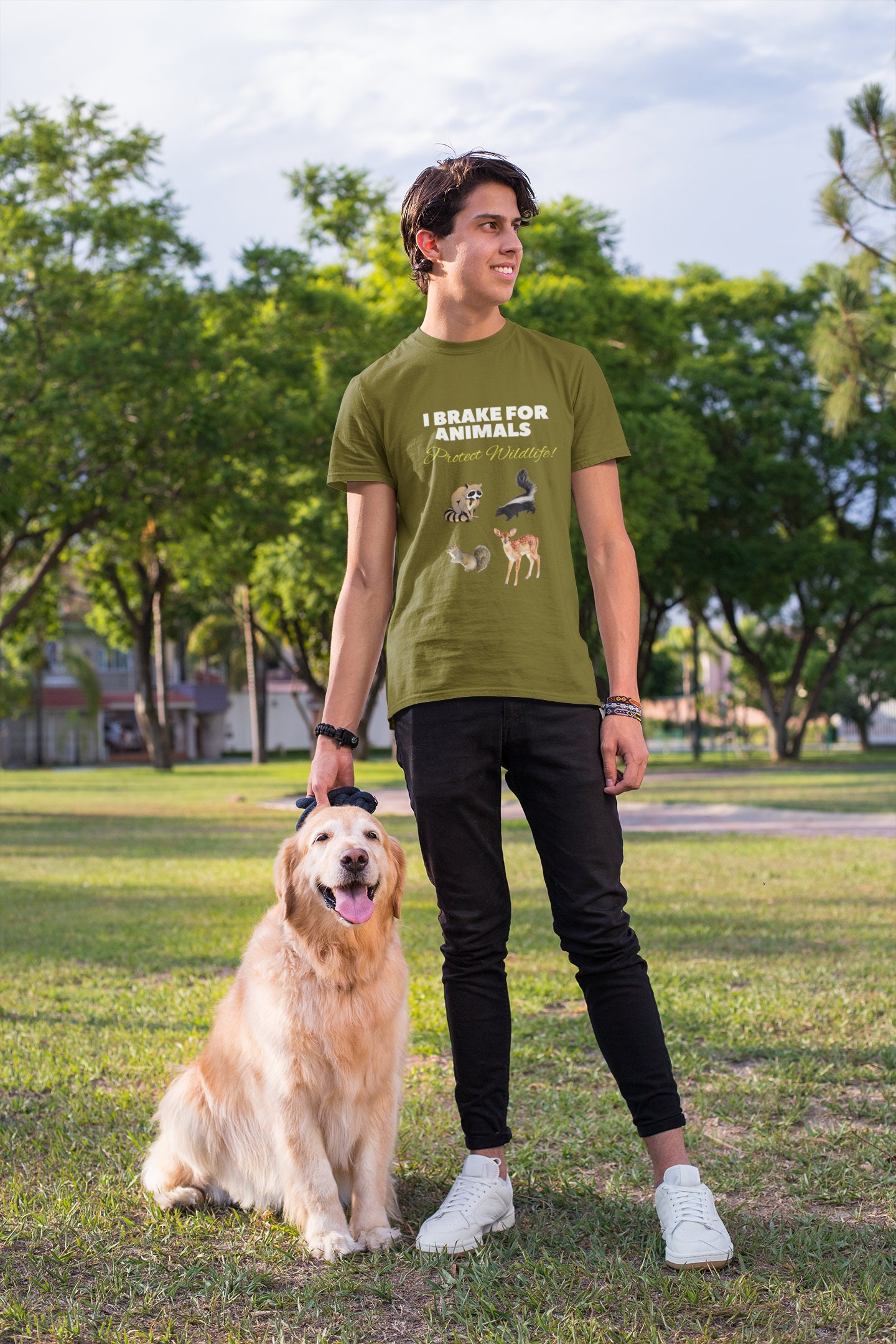 I Brake for Animals T-shirt: Protect Wildlife Unisex Tee - Etsy