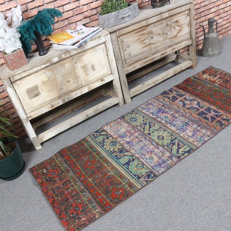 Blue Turkish Runner - Etsy