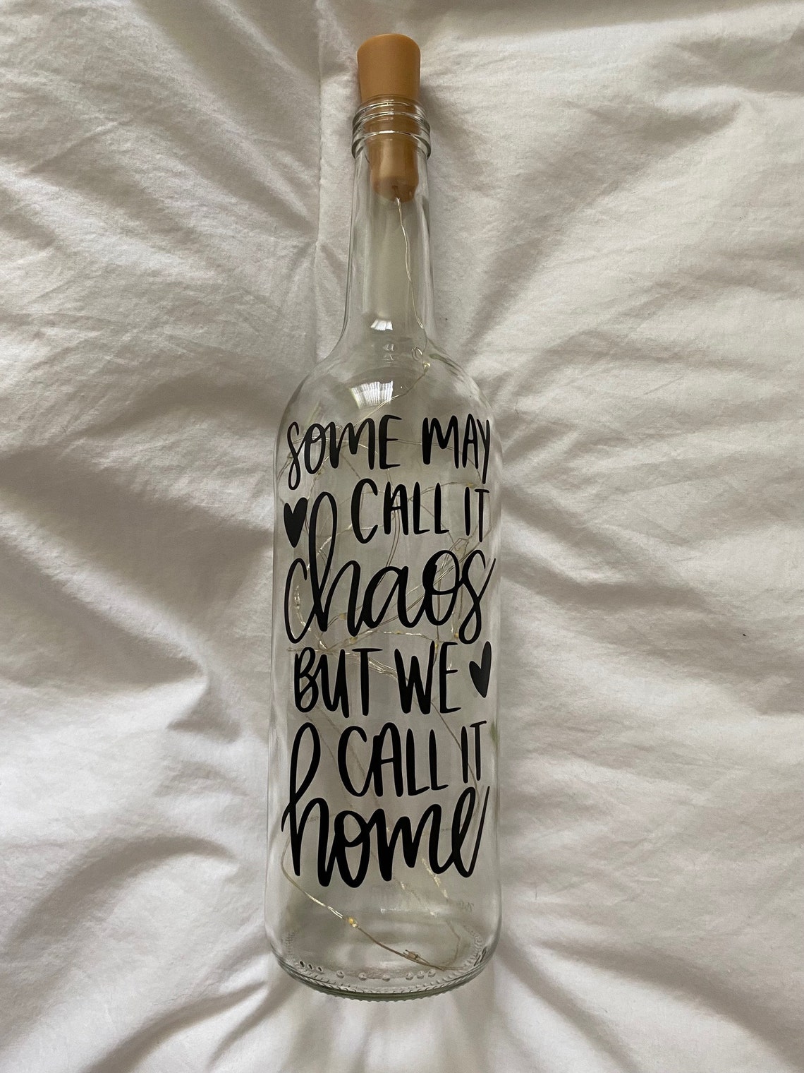 Family Light up Bottle Cute LED Light up Bottle - Etsy