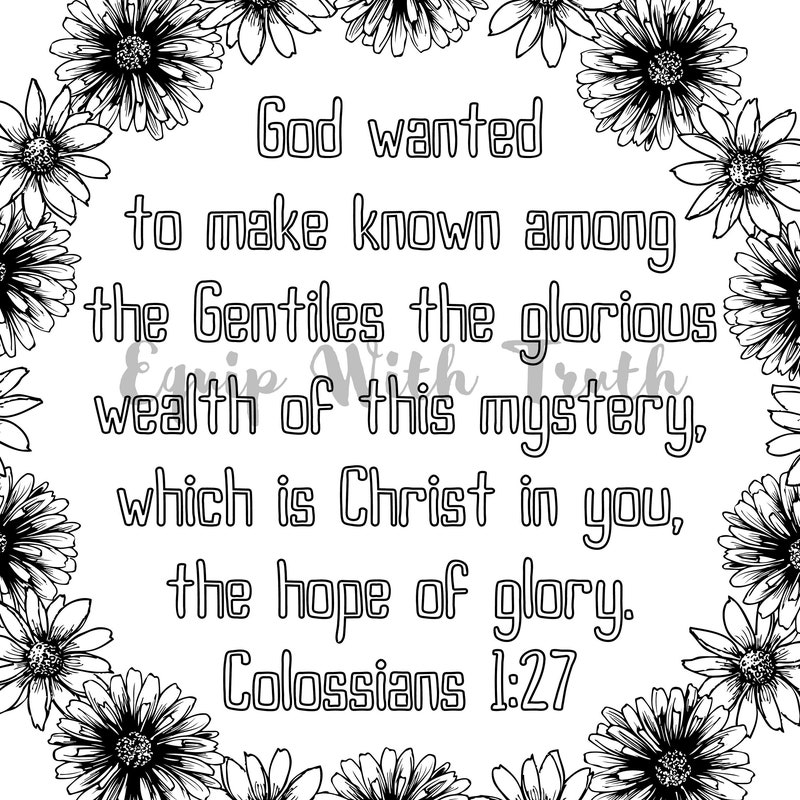 Colossians - Etsy