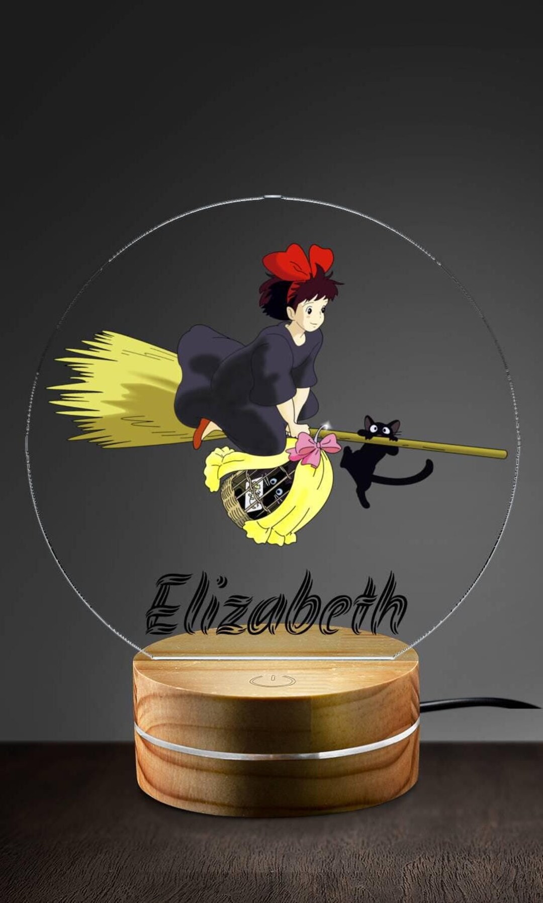 Handmade Gift Kiki's Delivery Service Night Light Make Your Kidcore ...