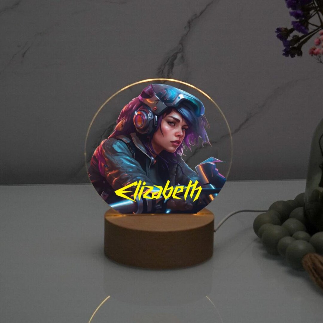 Cyberpunk Led Light, Gift for Him, Christmas Gift 2024, Custom Teenager ...