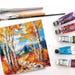 Birch Tree Original Oil Painting on Canvas: Impressionistic Landscape ...