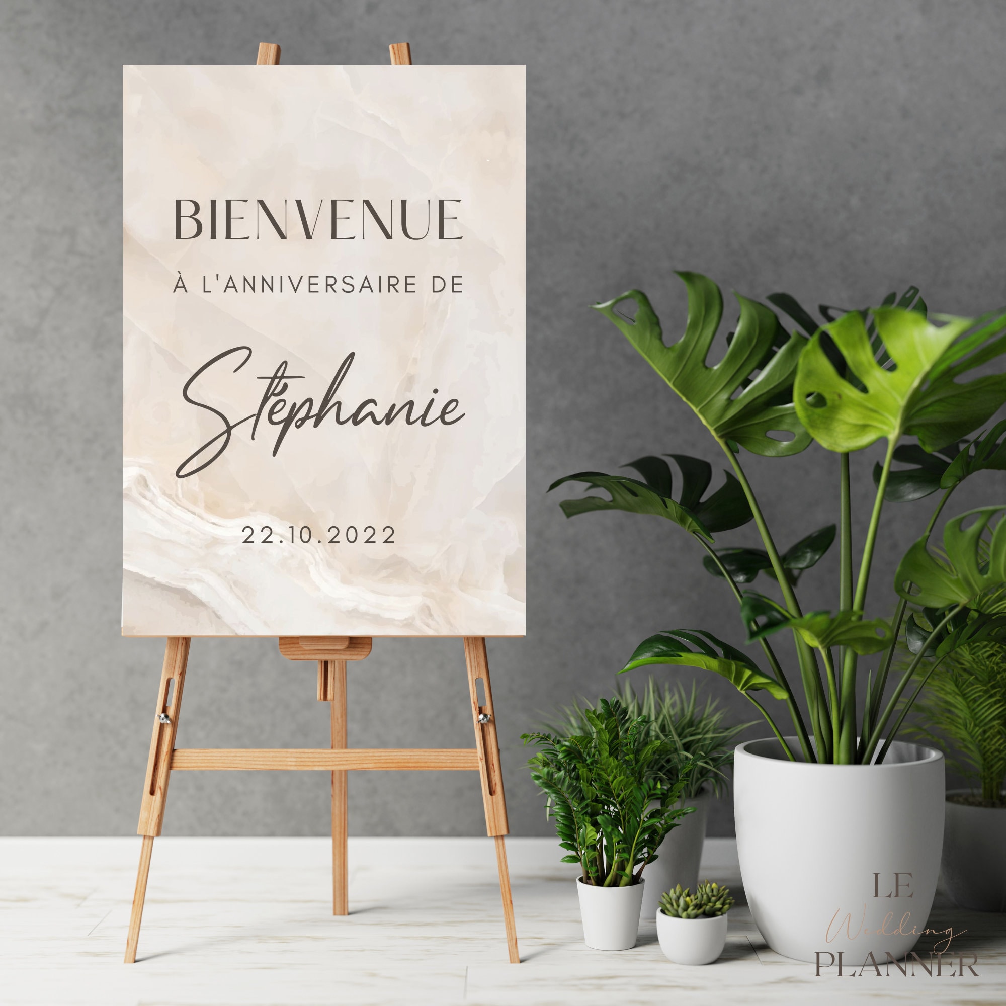 Affiche Anniversaire Personnalisée, Poster Anniversaire Numérique à ...