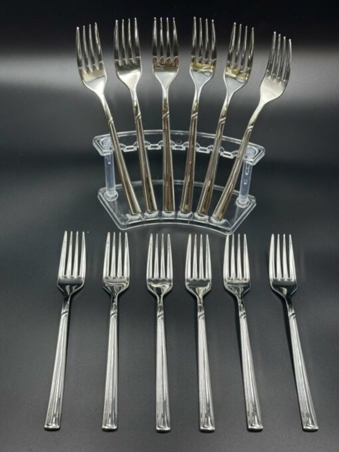 12 Piece Plain Dinner Cutlery Set ,stainless, Durable, Modern, Cutlery ...