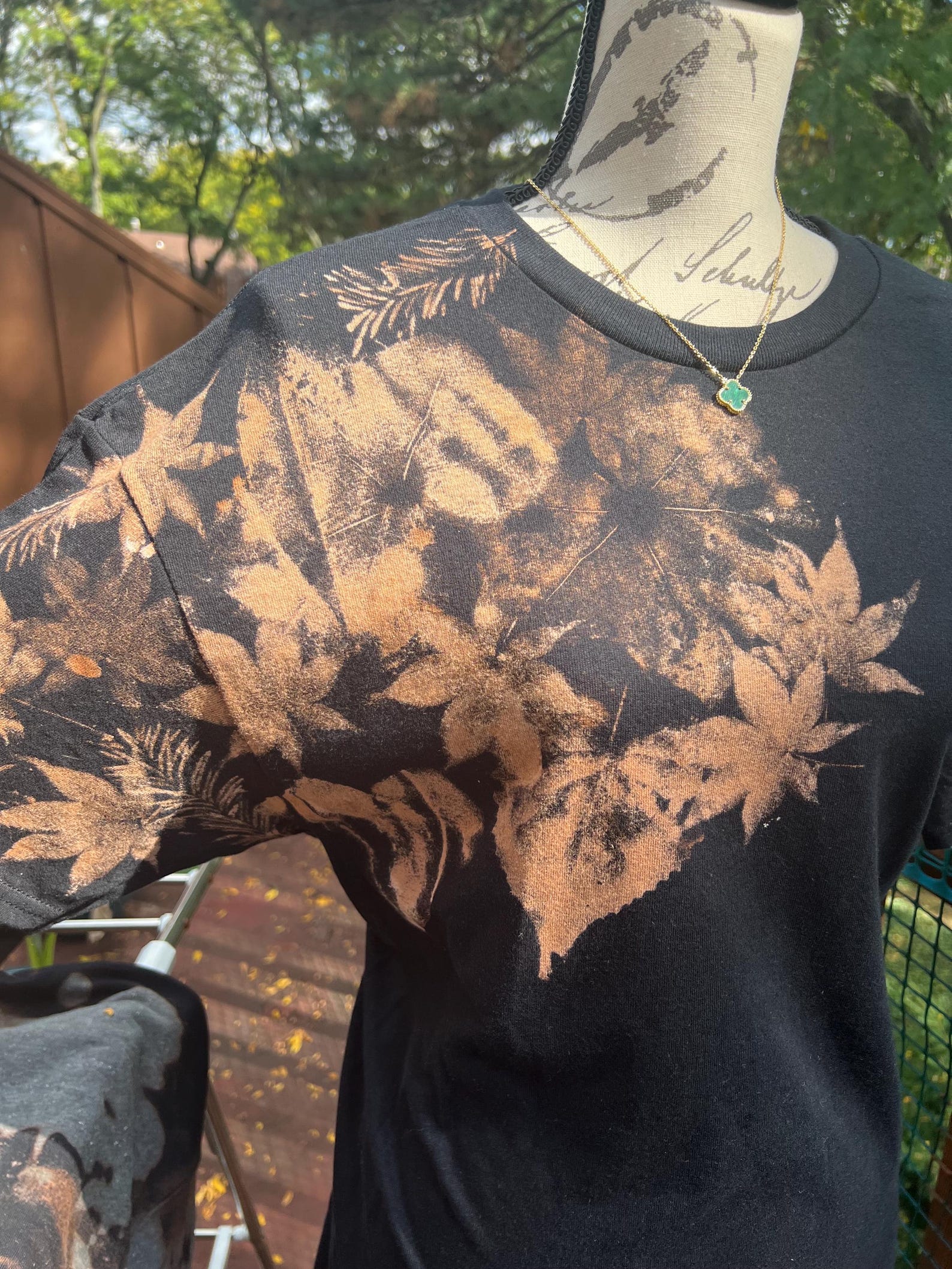Fall Camouflage Shirt| Made to Order Leaf Camo Shirt| Nature Art Hand ...