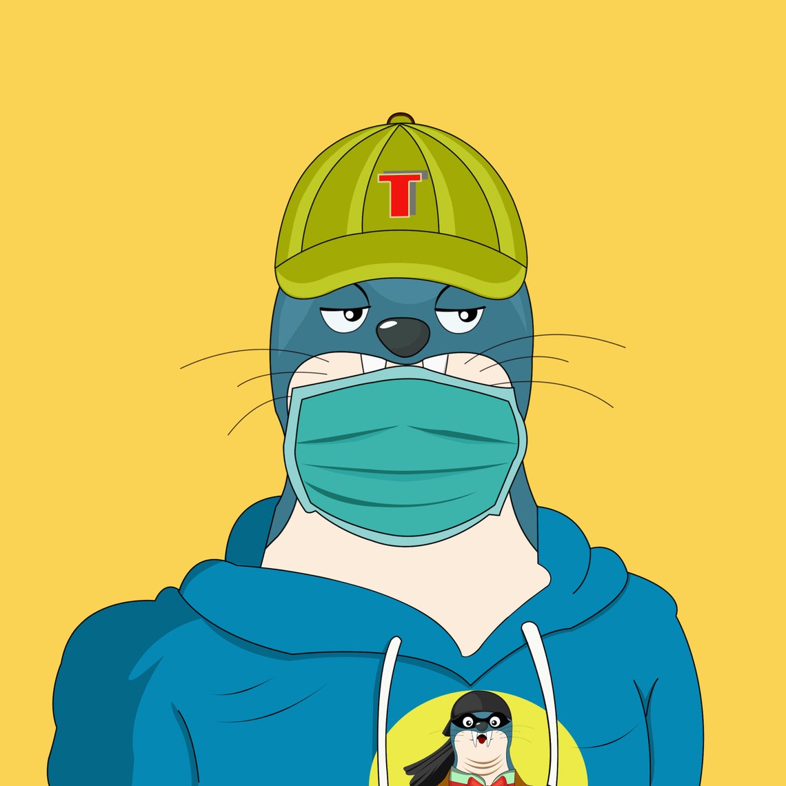 Nft Art Animal Nft Design Nft Collection Generation Opensea - Etsy