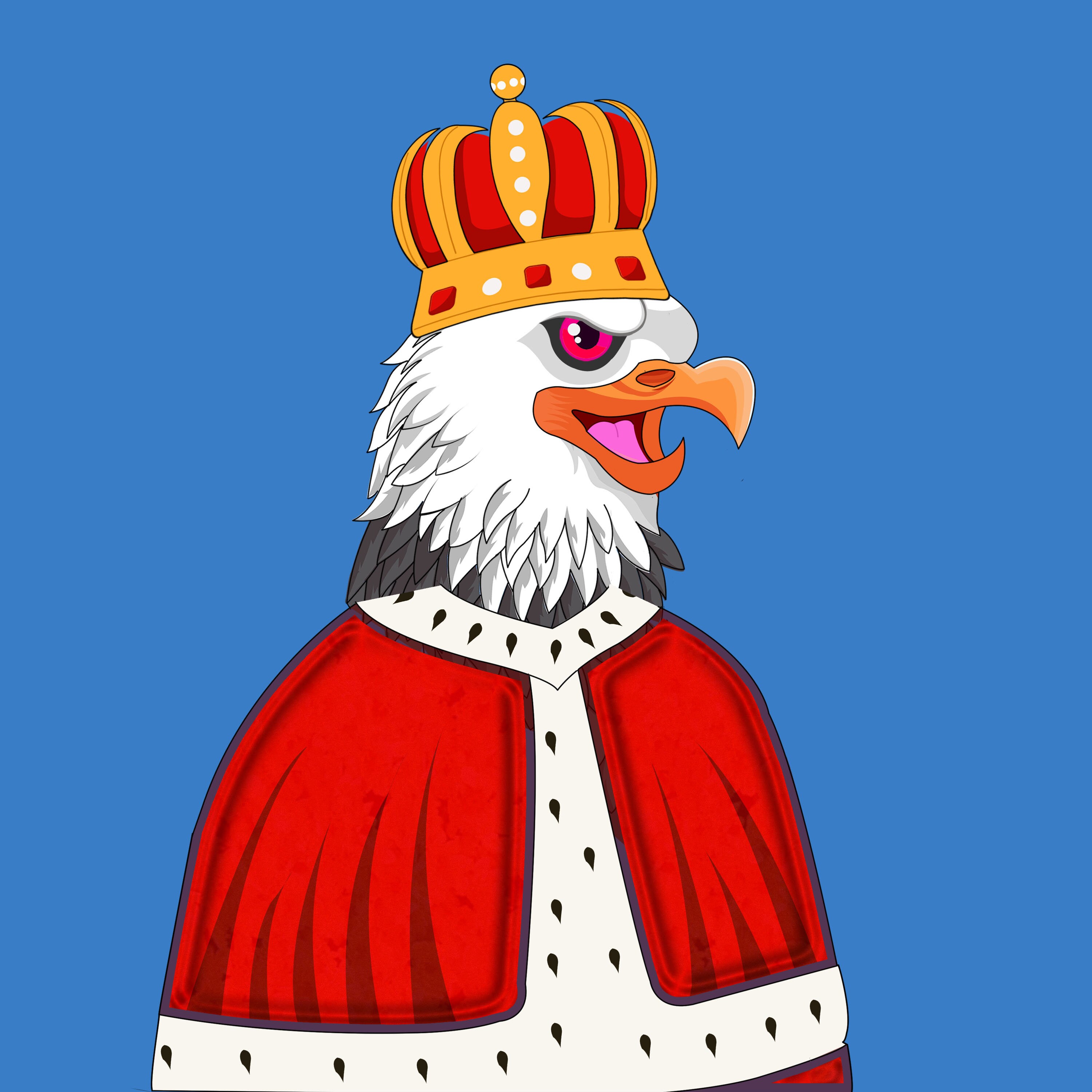 Custom NFT Art Eagle Nft Design Nft Character Cartoon - Etsy Australia