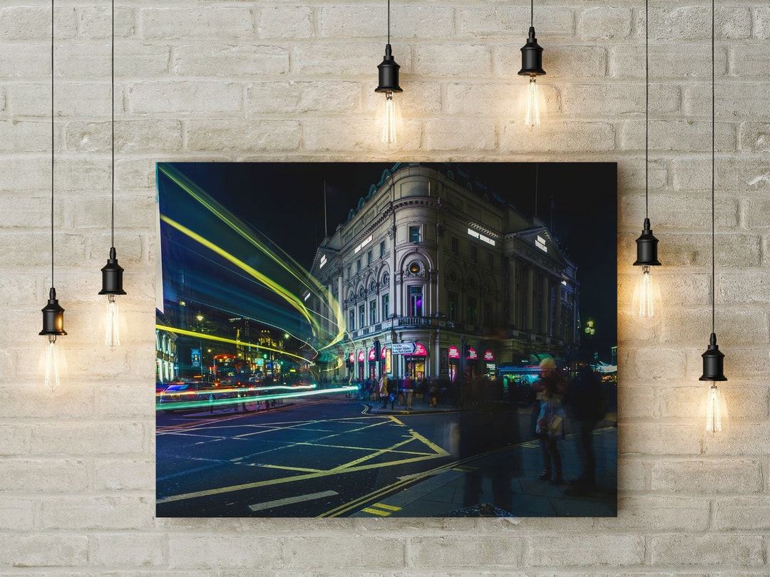 Piccadilly Circus Posterdruck, London Fotografie Poster, Reiseposter ...