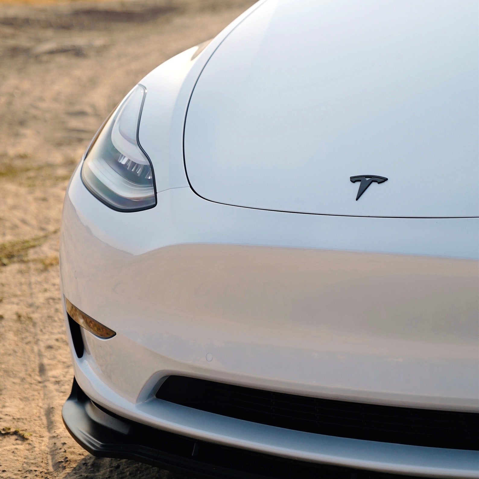 3PCS Matte Black Tesla Logo ABS Plastic Stick on Cap for Tesla - Etsy