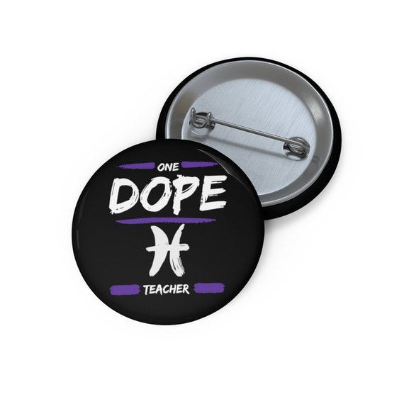 Dope Pisces Pin - Etsy