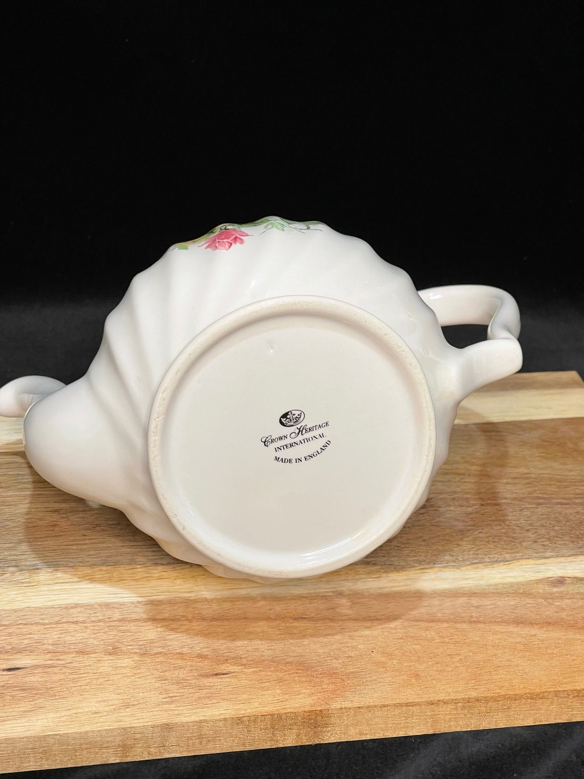 Crown Heritage International Teapot Made in England Roses | Etsy