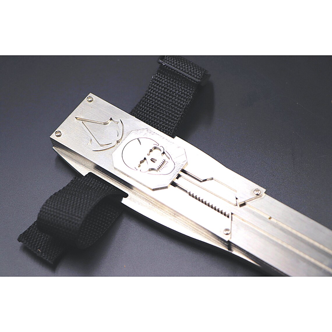 Standard Full metal&steel Hidden Blade Dual action Ring | Etsy