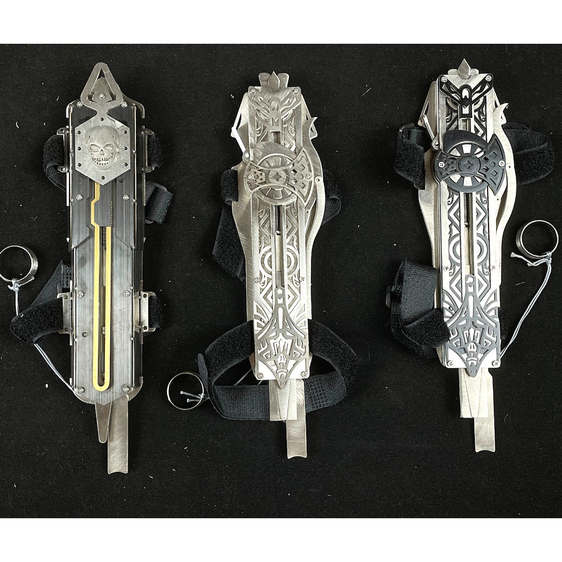 Mini Full metal&steel Hidden Blade Dual action Ring | Etsy