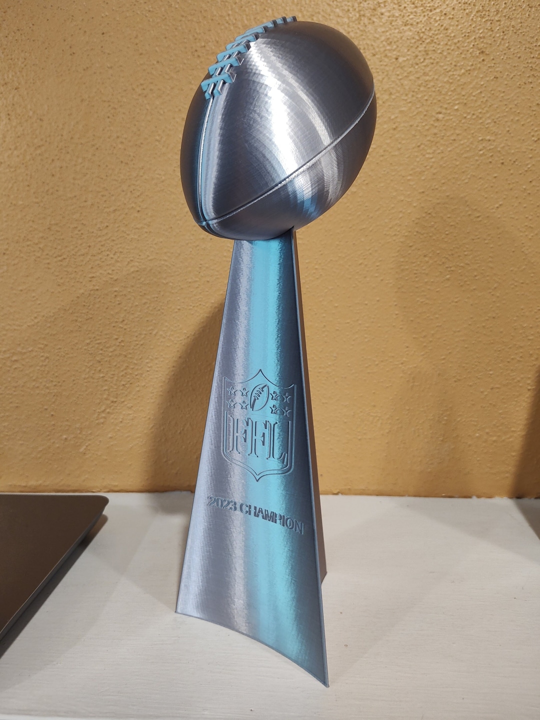 Large Customizable 13.5" Fantasy Football Champion Vince Lombardi Super ...