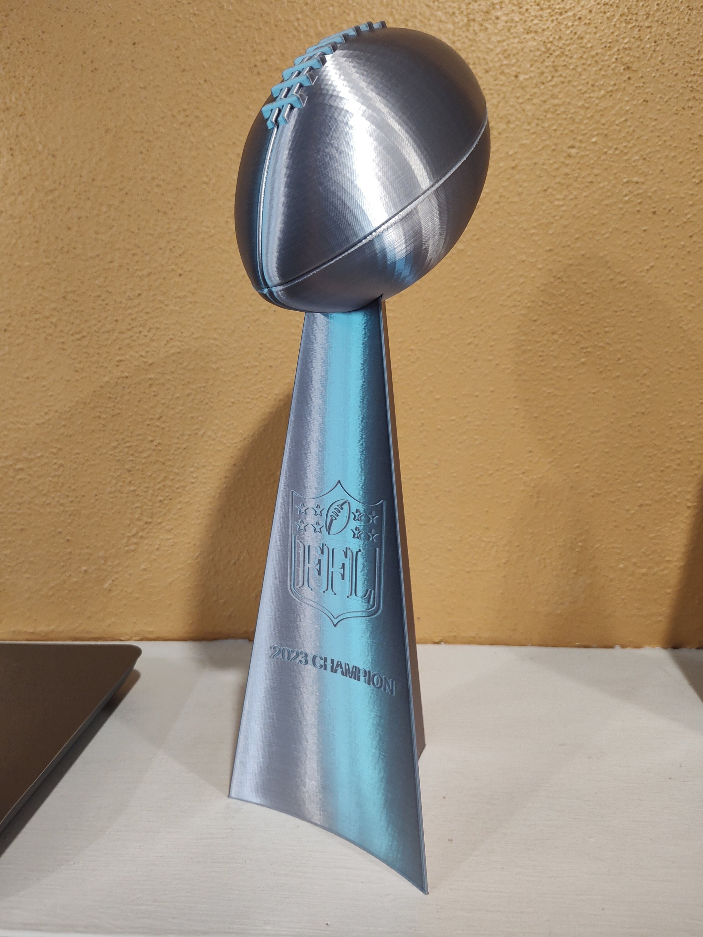 Large Customizable 13.5" Fantasy Football Champion Vince Lombardi Super ...