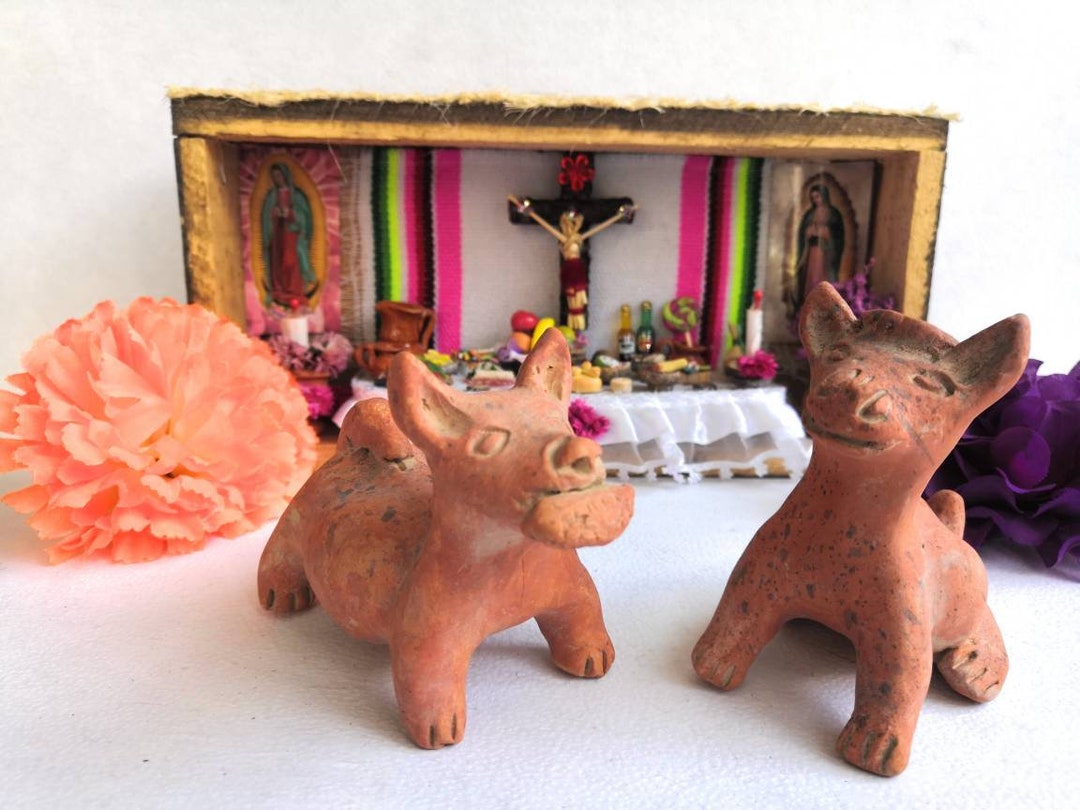 2x1, Perro Xoloitzcuintle, 3" Barro, Mexican Dog Xolo. Hecho En México ...