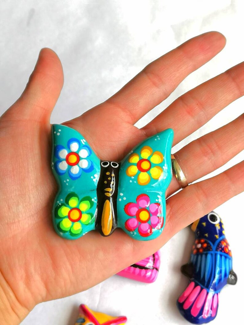 Beautiful Mexican Talavera Magnets. Made in Mexico. Mexican Souvenirs ...