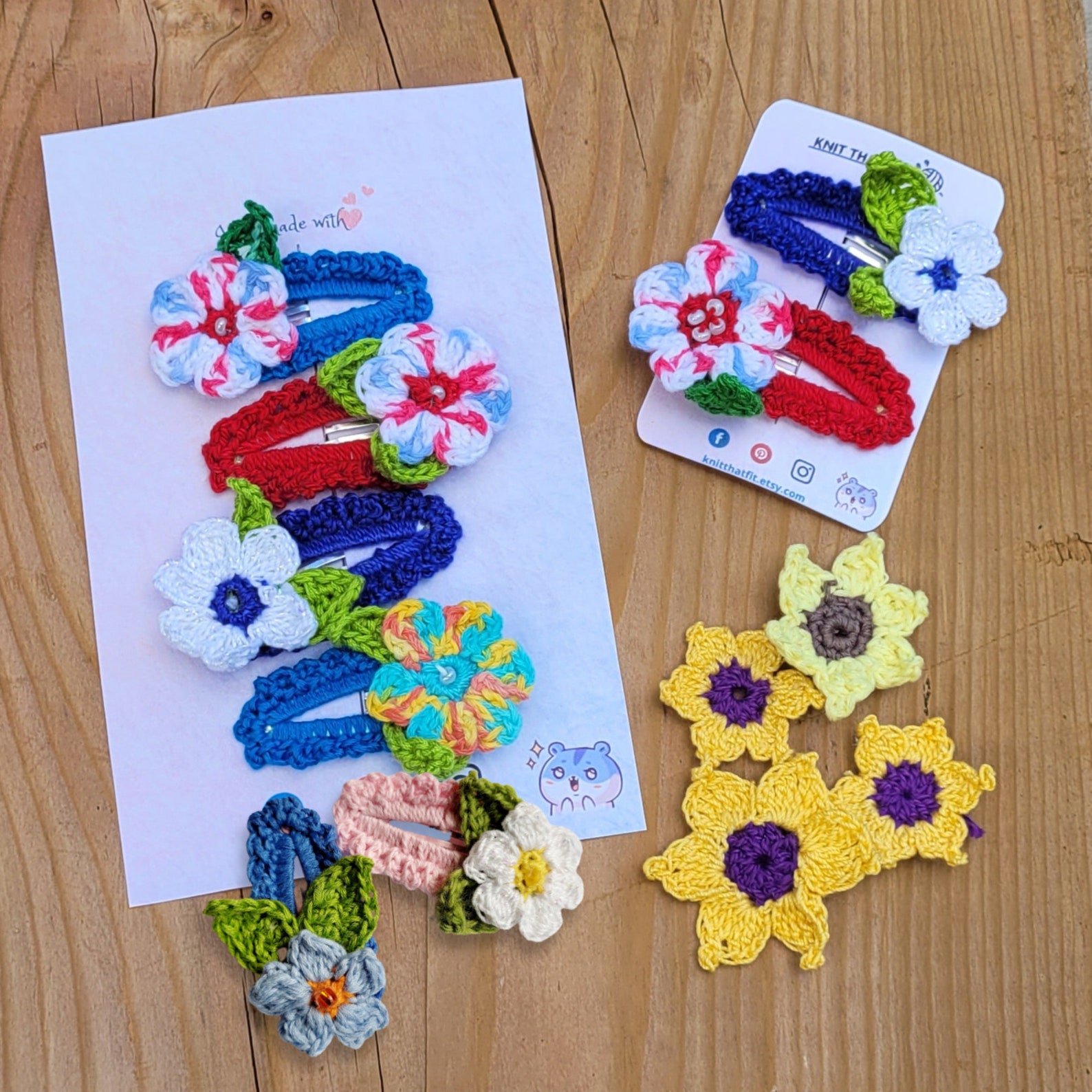 Printable Hair Clip Display Tags, Instant Download PDF Templates ...